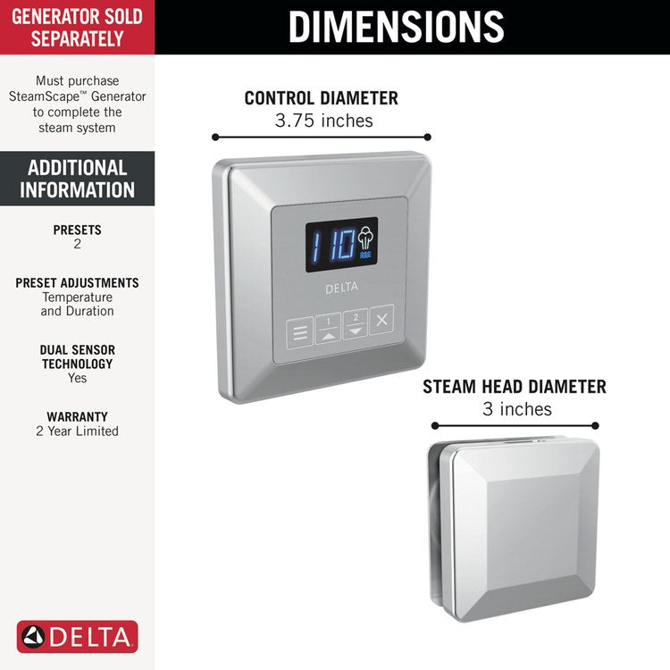 Delta 5CH-250T-PR - Shower Kit | Frank Webb Home