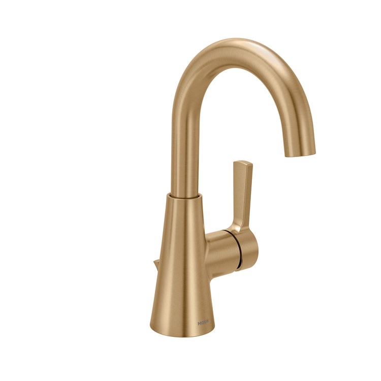 Lavatory Faucet Jase with Deck Plate 1 Lever ADA WaterSense Bronzed Go ...
