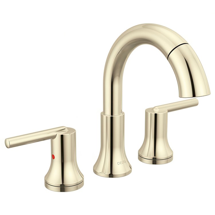 Lavatory Faucet Trinsic Widespread 4 to 16 Inch Spread 2 Lever ADA Wat ...